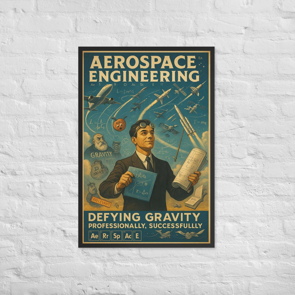 Aerospace Engineering Poster | Defy Gravity